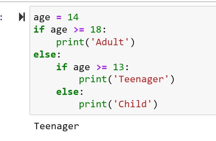 Python Conditional Logic Analytics4all